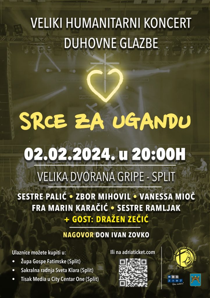 Veliki humanitarni koncert za izgradnju nove misije u Ugandi. Evo kako se možete uključiti ...